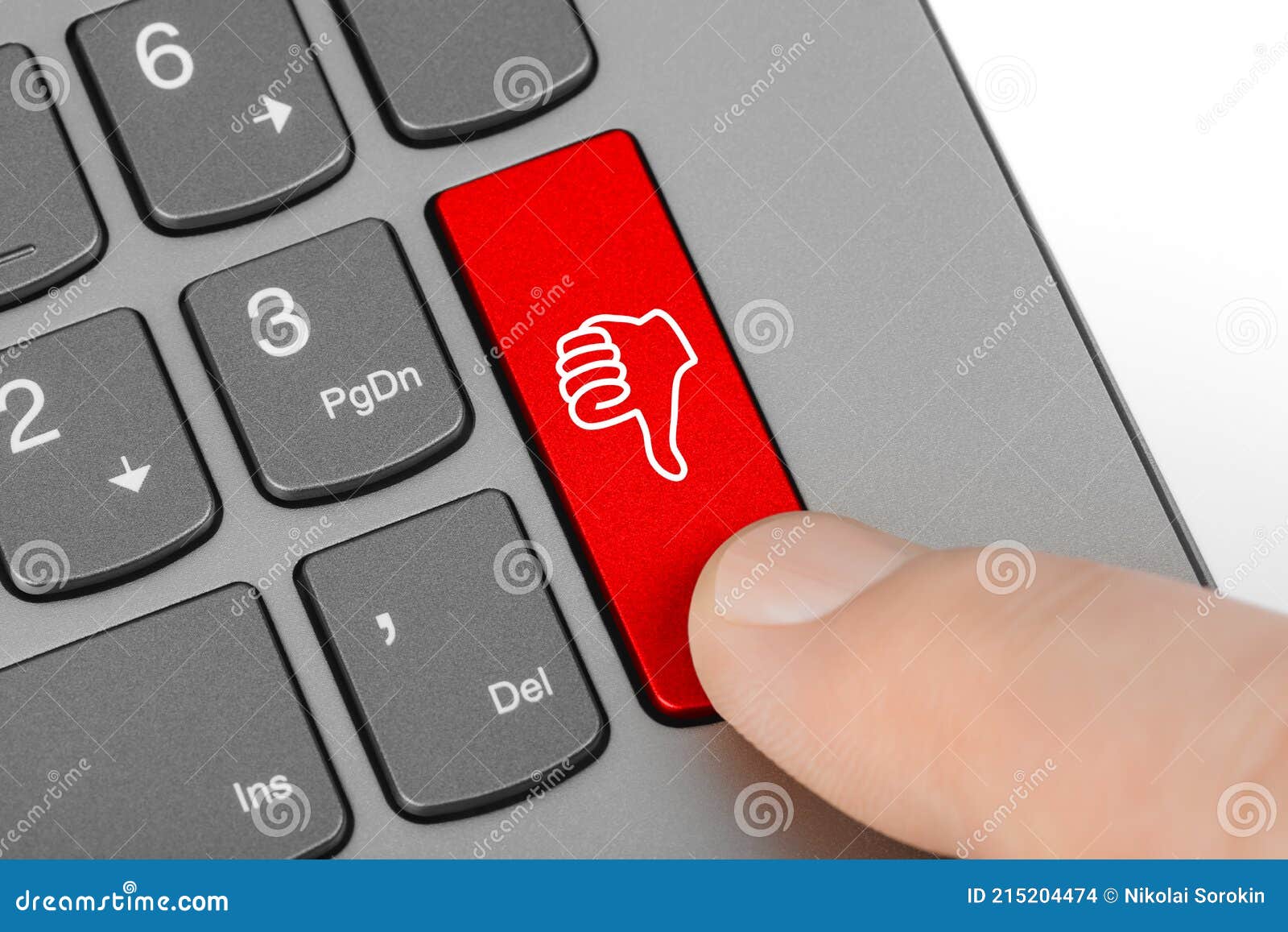Computer Keyboard with Thumb Key Stock Photo - Image of notebook, icon ...