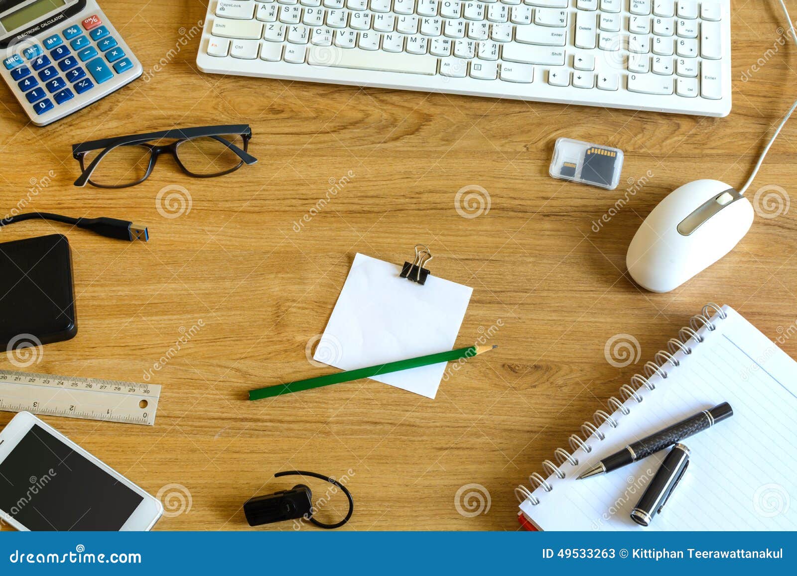 Computer Keyboard and Tools Stock Image - Image of professional ...
