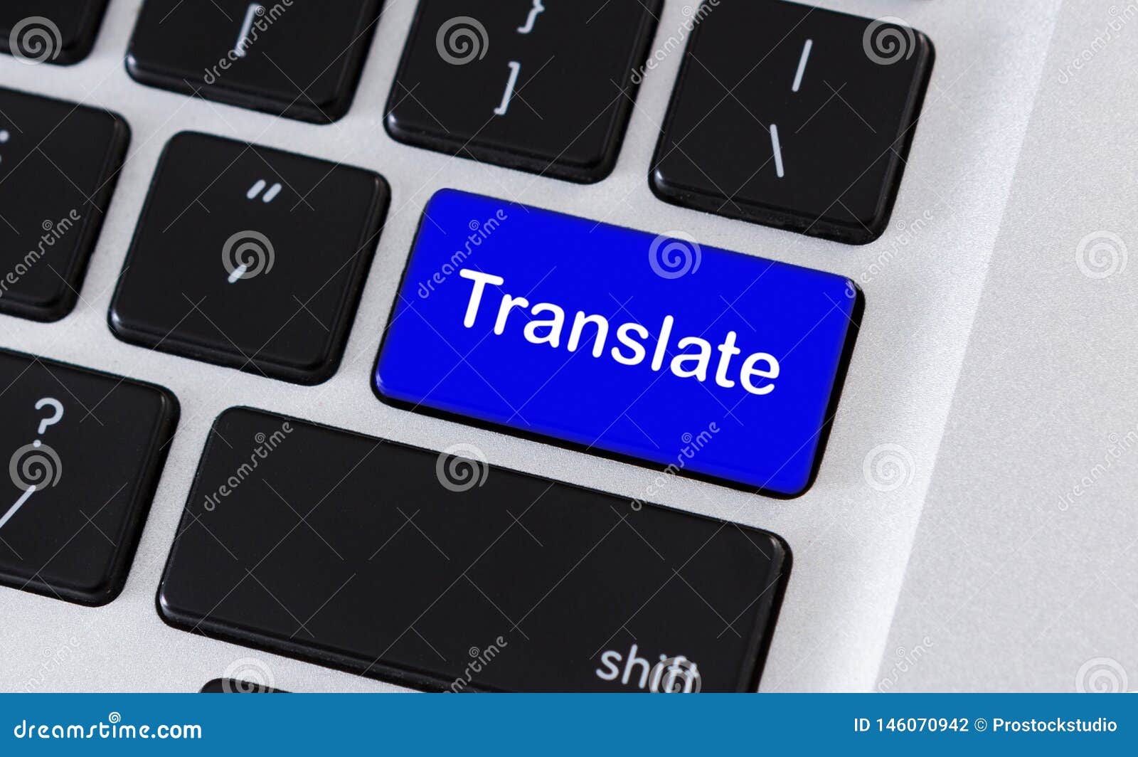 Keyboard With Translate Button Royalty-Free Stock Image | CartoonDealer ...