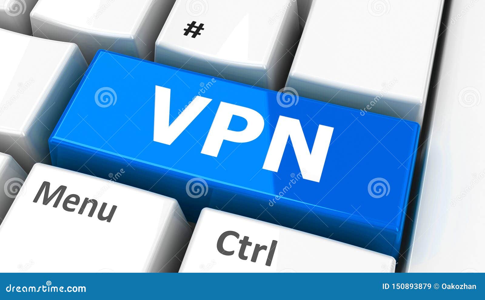 Computer keyboard VPN stock illustration. Illustration of keyboard ...