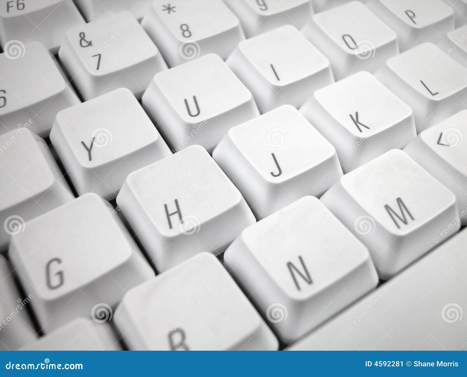 Computer Keyboard-White stock image. Image of peripherals - 4592281