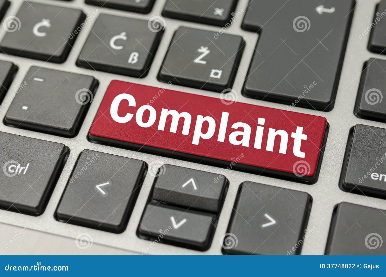 Computer Keyboard with the Word Complaint Stock Photo - Image of ...