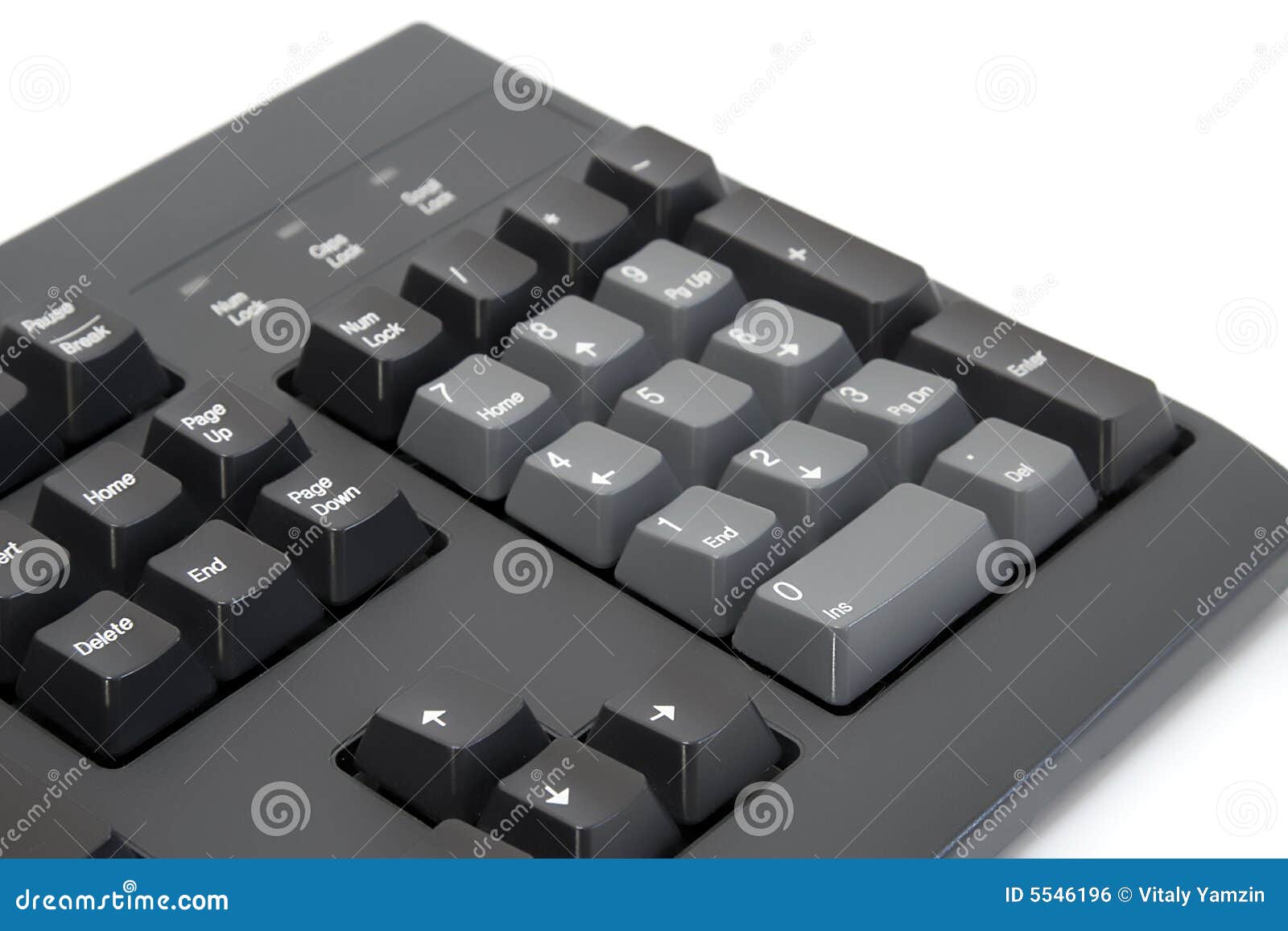 Computer Keypad Close-up Picture. Image: 5546196