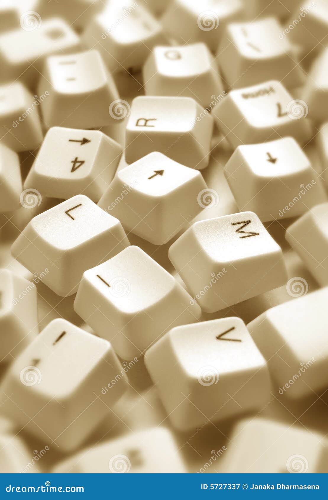 Computer keys stock image. Image of ergonomics, cyberspace - 5727337
