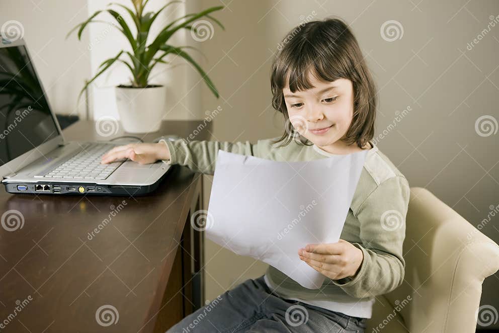 Computer kid stock photo. Image of monitor, screaming - 4426088