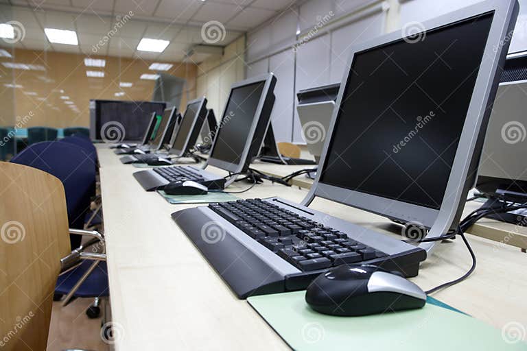 Computer Lab stock image. Image of class, cool, business - 31339559