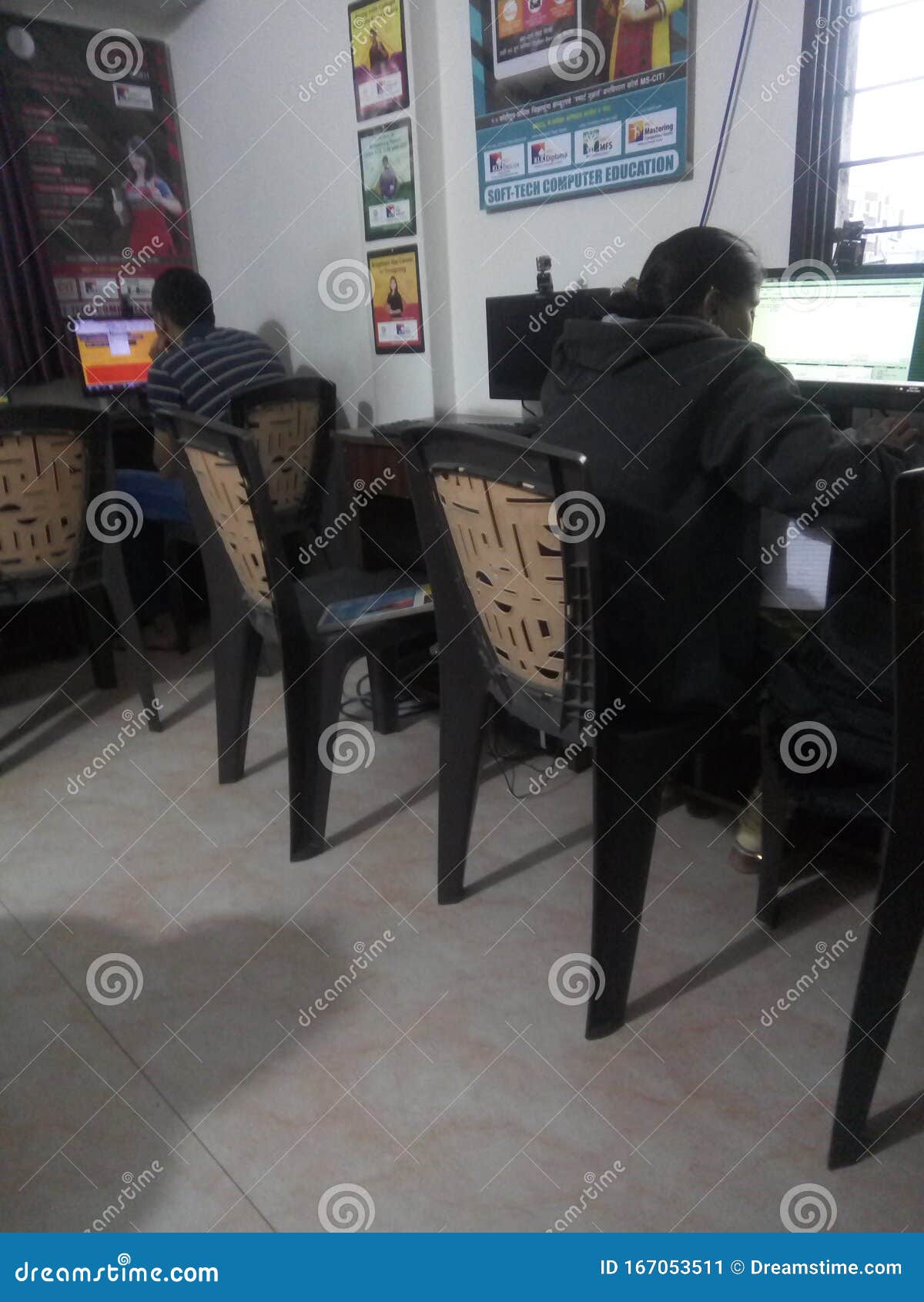 Computer Lab in Indian Computer Institute Editorial Photo - Image of ...