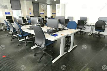 Computer Lab stock photo. Image of business, network - 100902332
