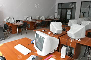 Computer laboratory stock image. Image of keyboard, blue - 12398509