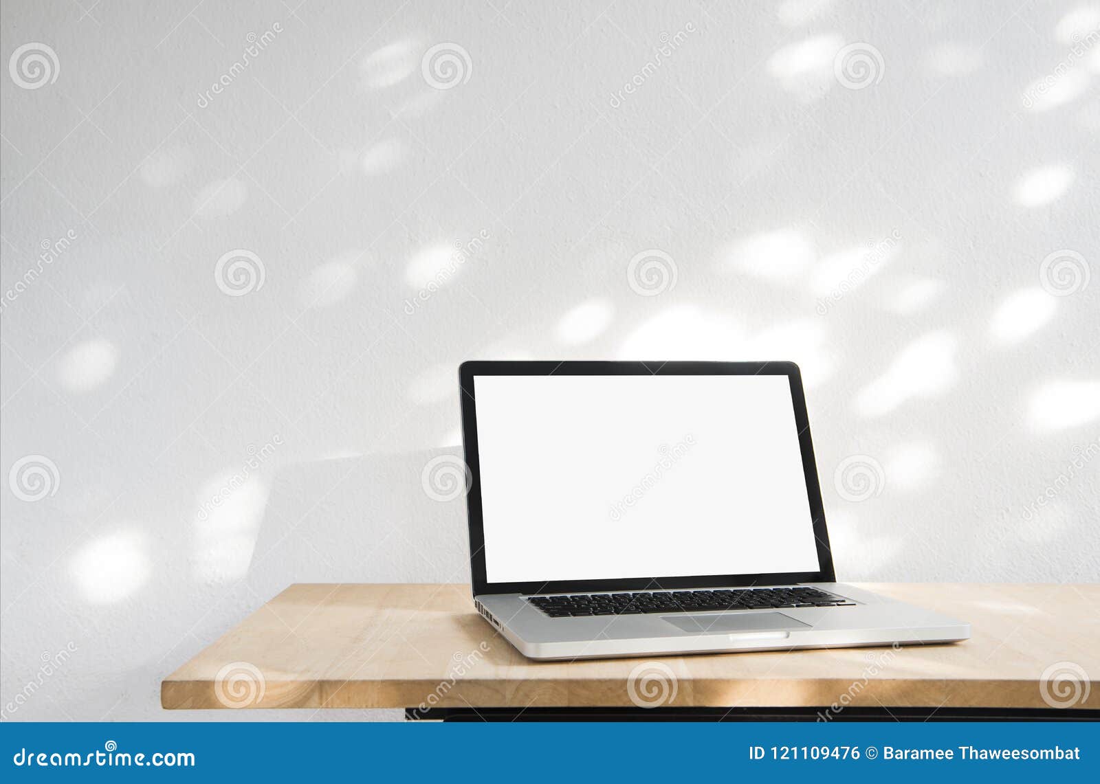 Computer Laptop Blank Screen for Mockup Creative Design Technol Stock ...