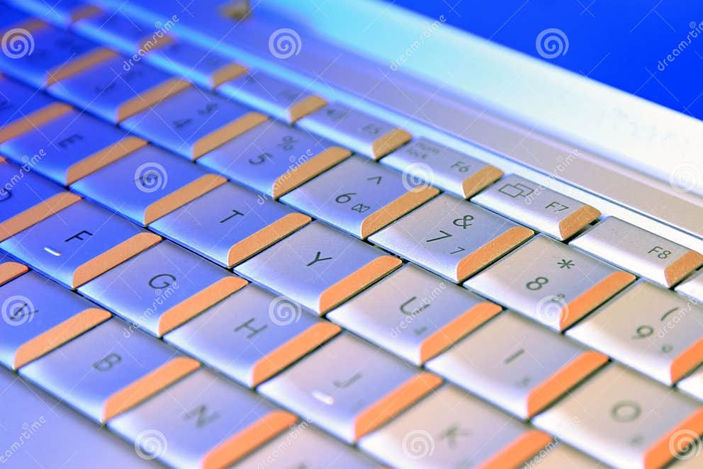 Computer laptop keyboard stock image. Image of tool, computer - 55285