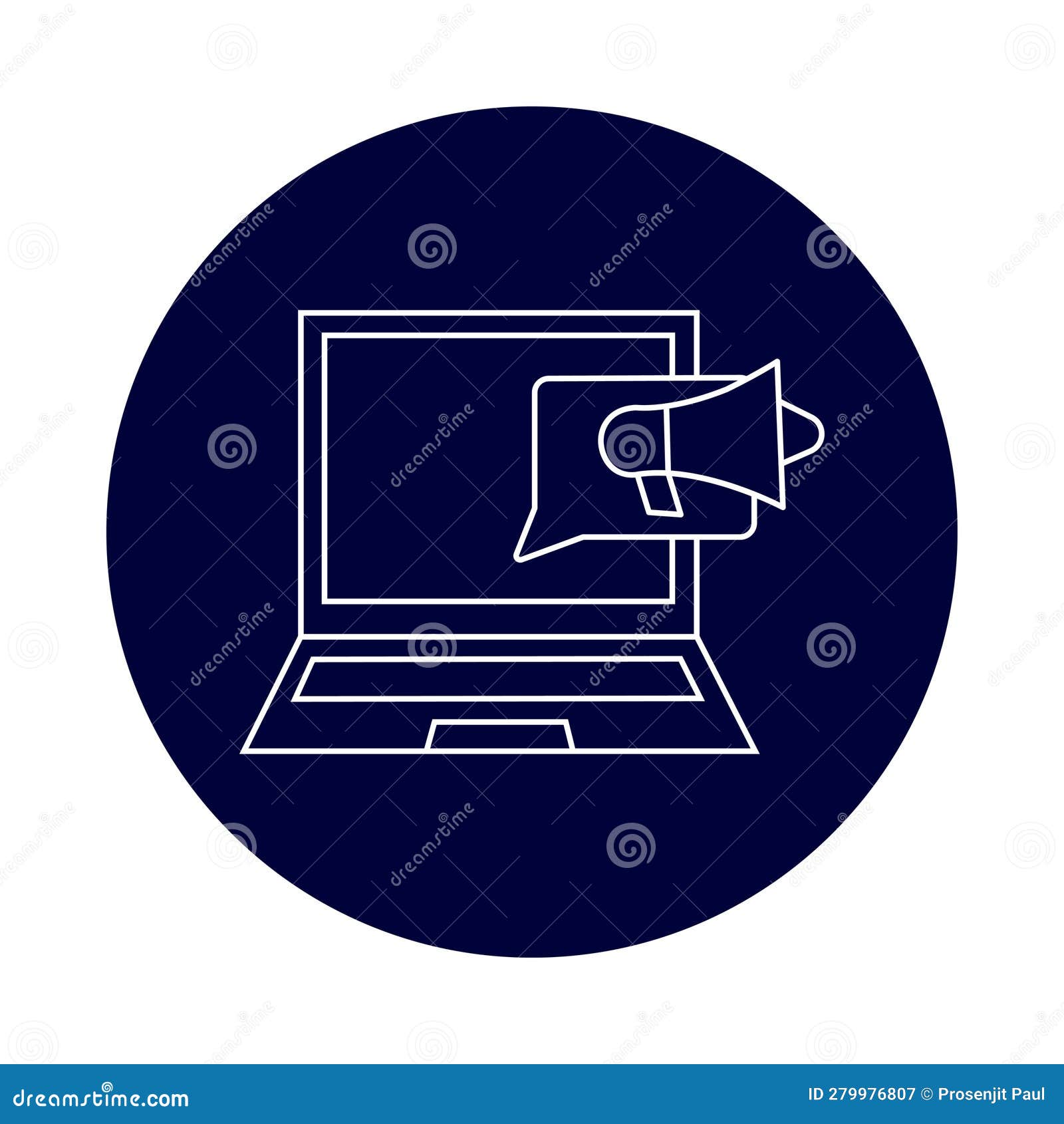 Computer, Laptop, Mic, Speaker, Ads, Announcement, Computer Ads Icon ...
