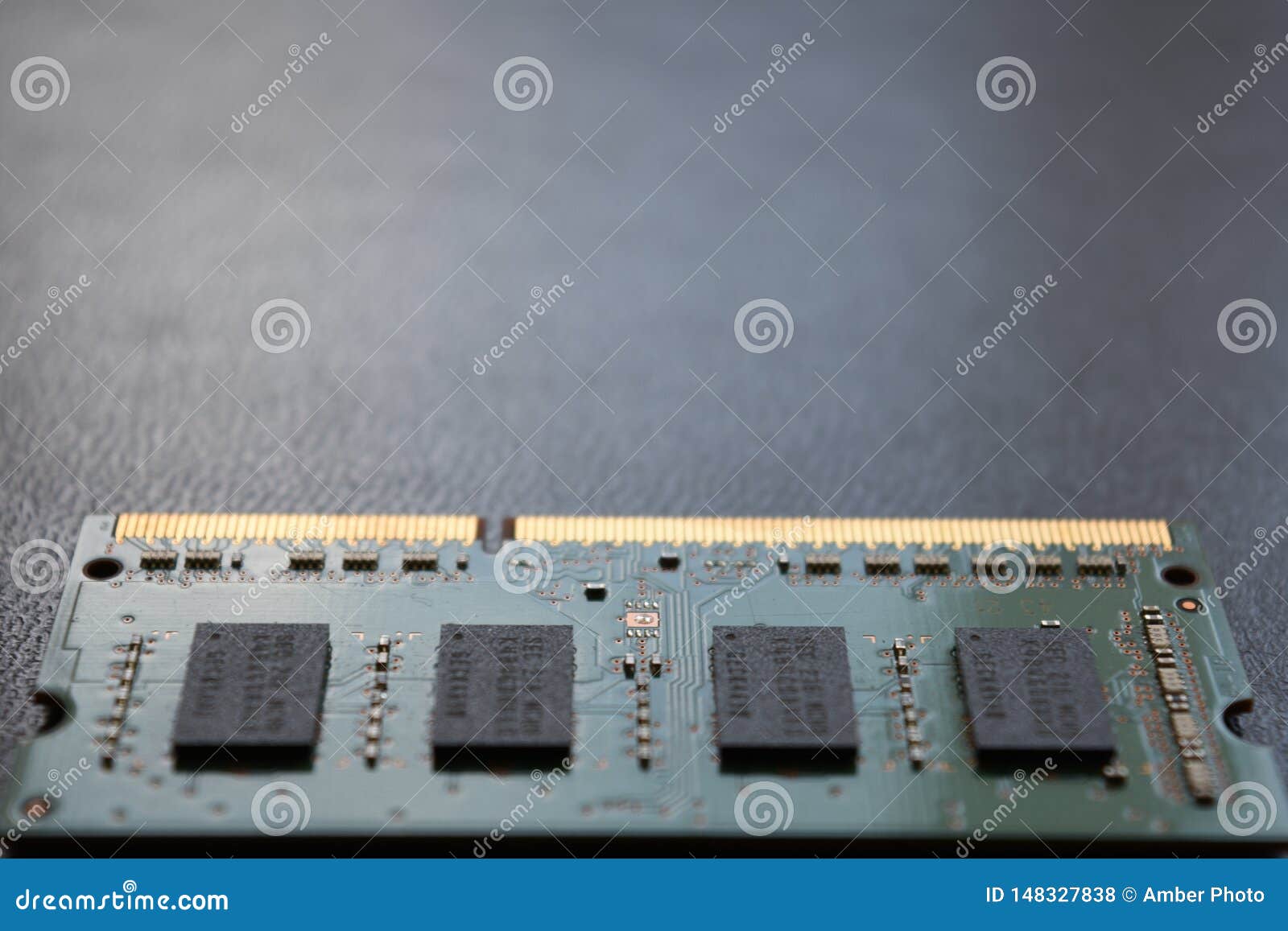 Computer Laptop PC Memory RAM DDR Stock Photo - Image of microchip ...