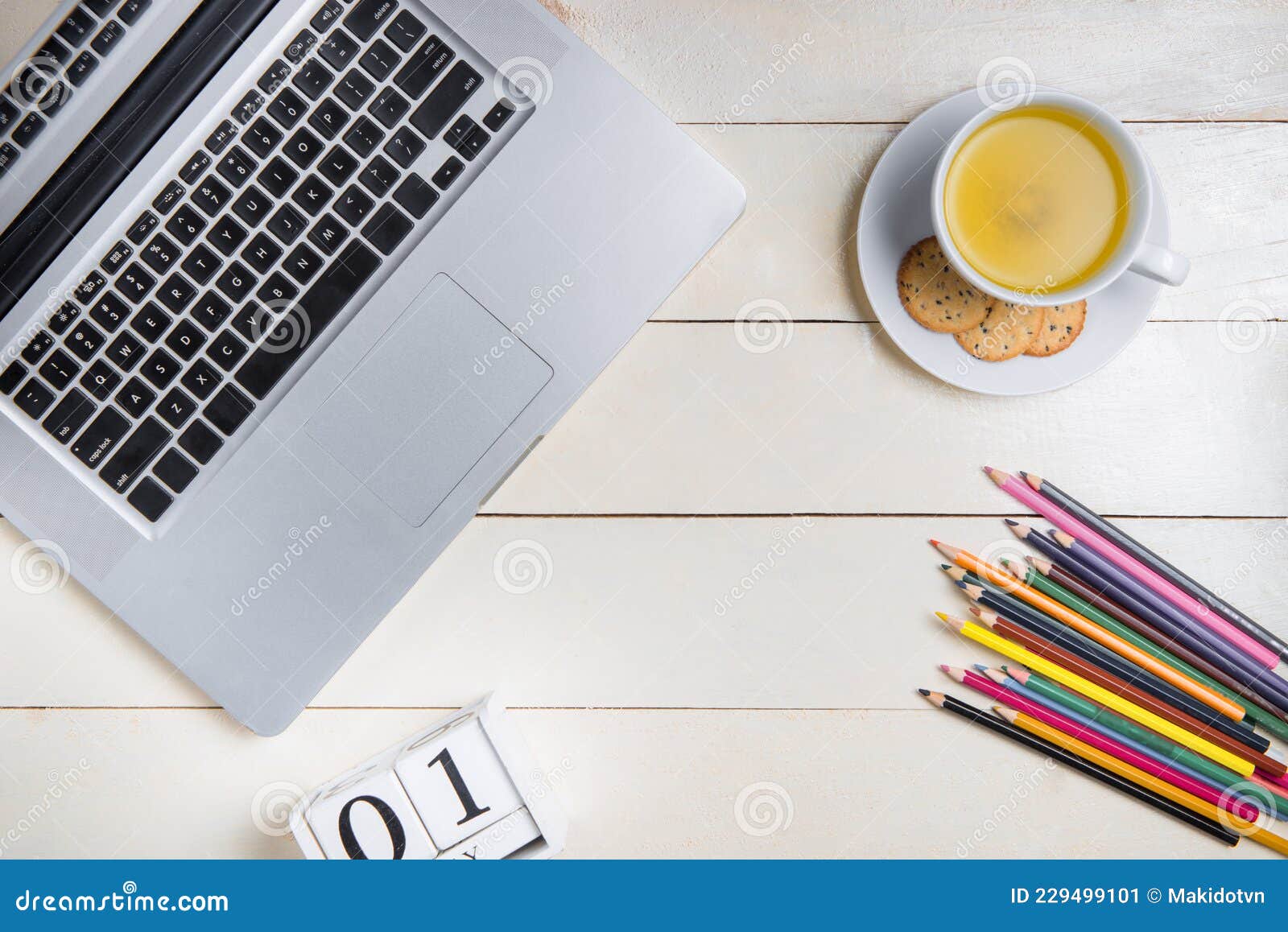 Computer Laptop Research Working on Desk Concept Stock Image - Image of ...