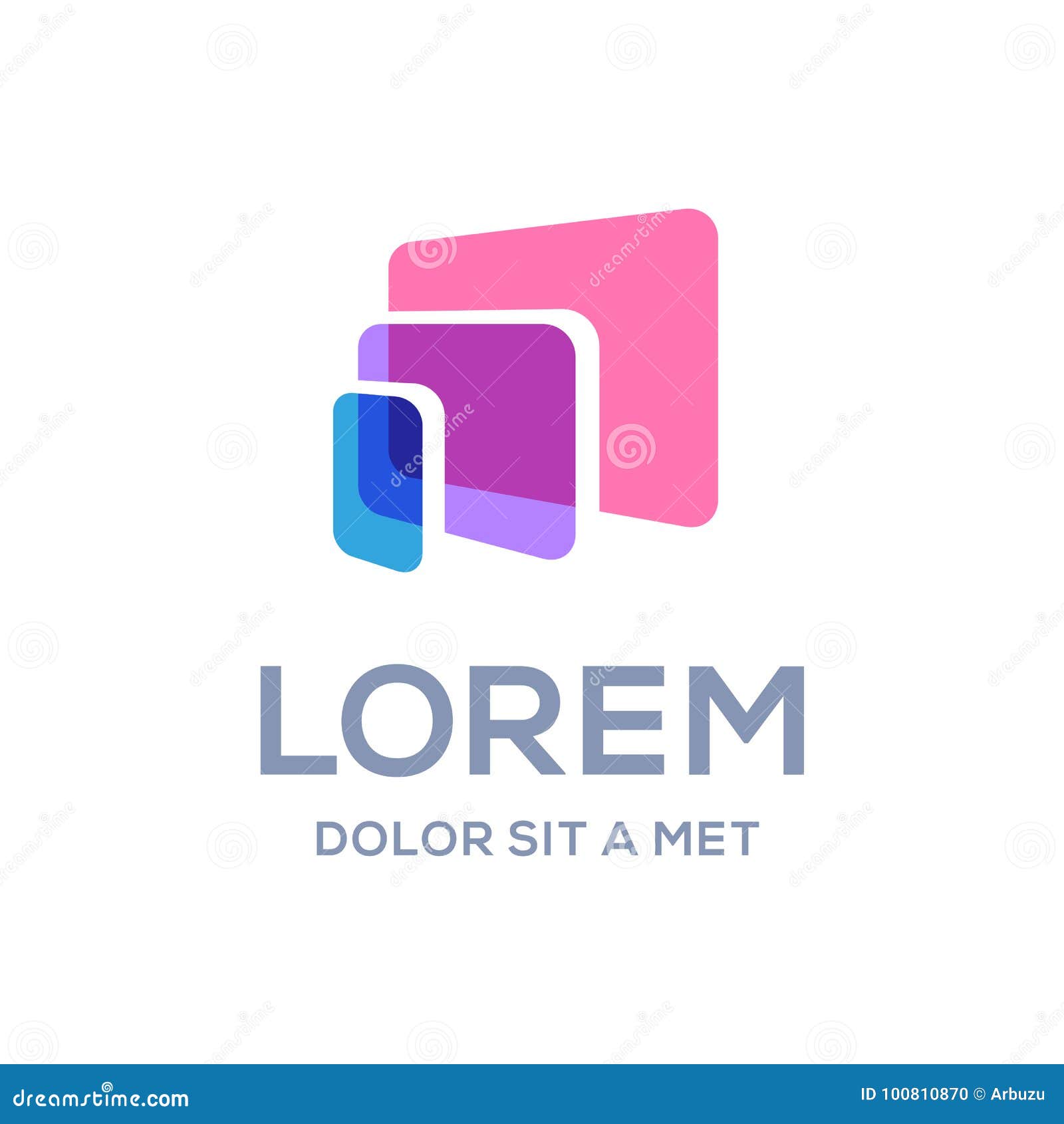 Computer Laptop Tablet Mobile Phone Logo Icon Design Template Stock ...