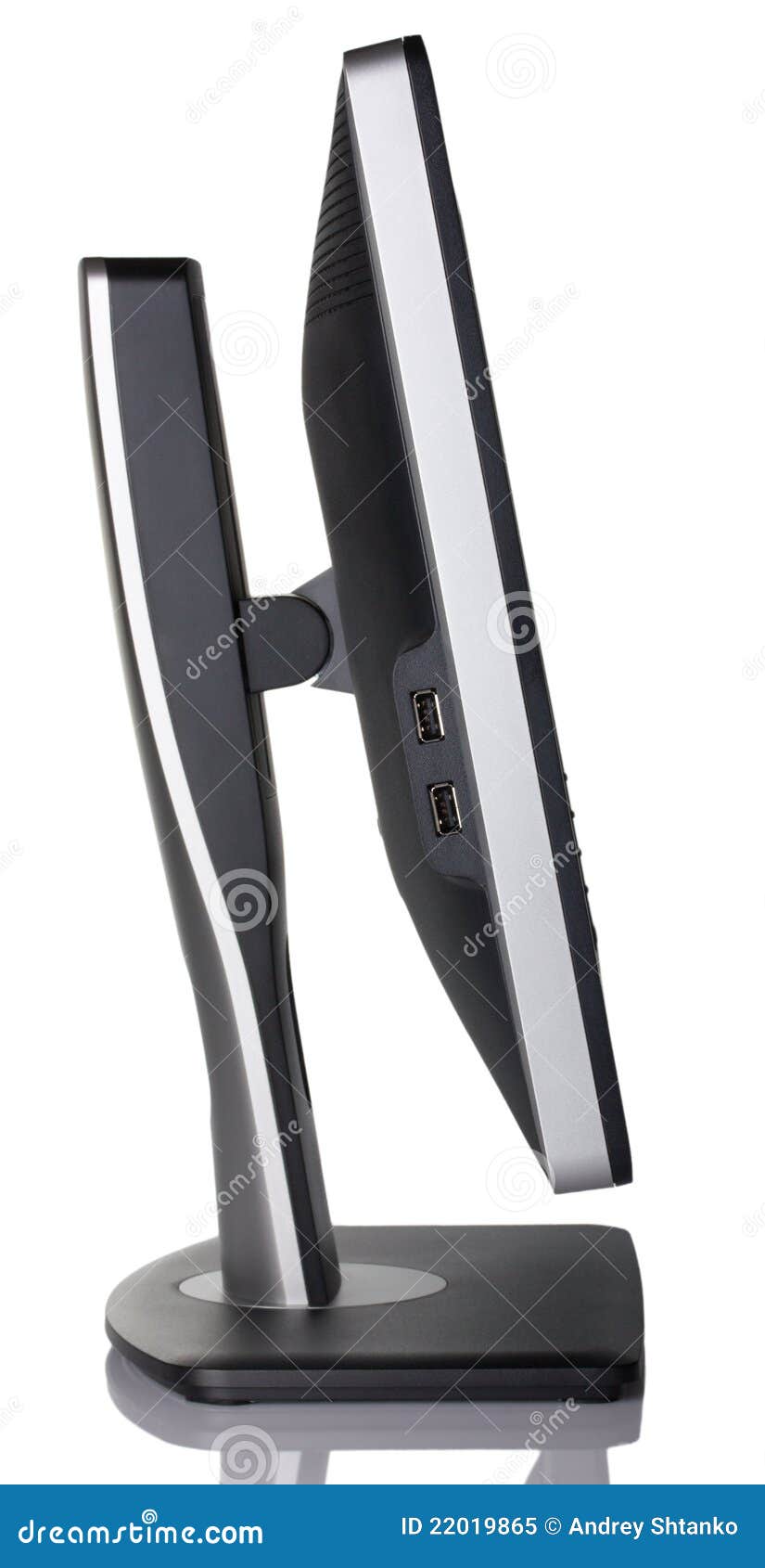 Computer LCD Monitor Side View Stock Image - Image of equipment ... Computer LCD Monitor Side View Stock Image - Image of equipment ...