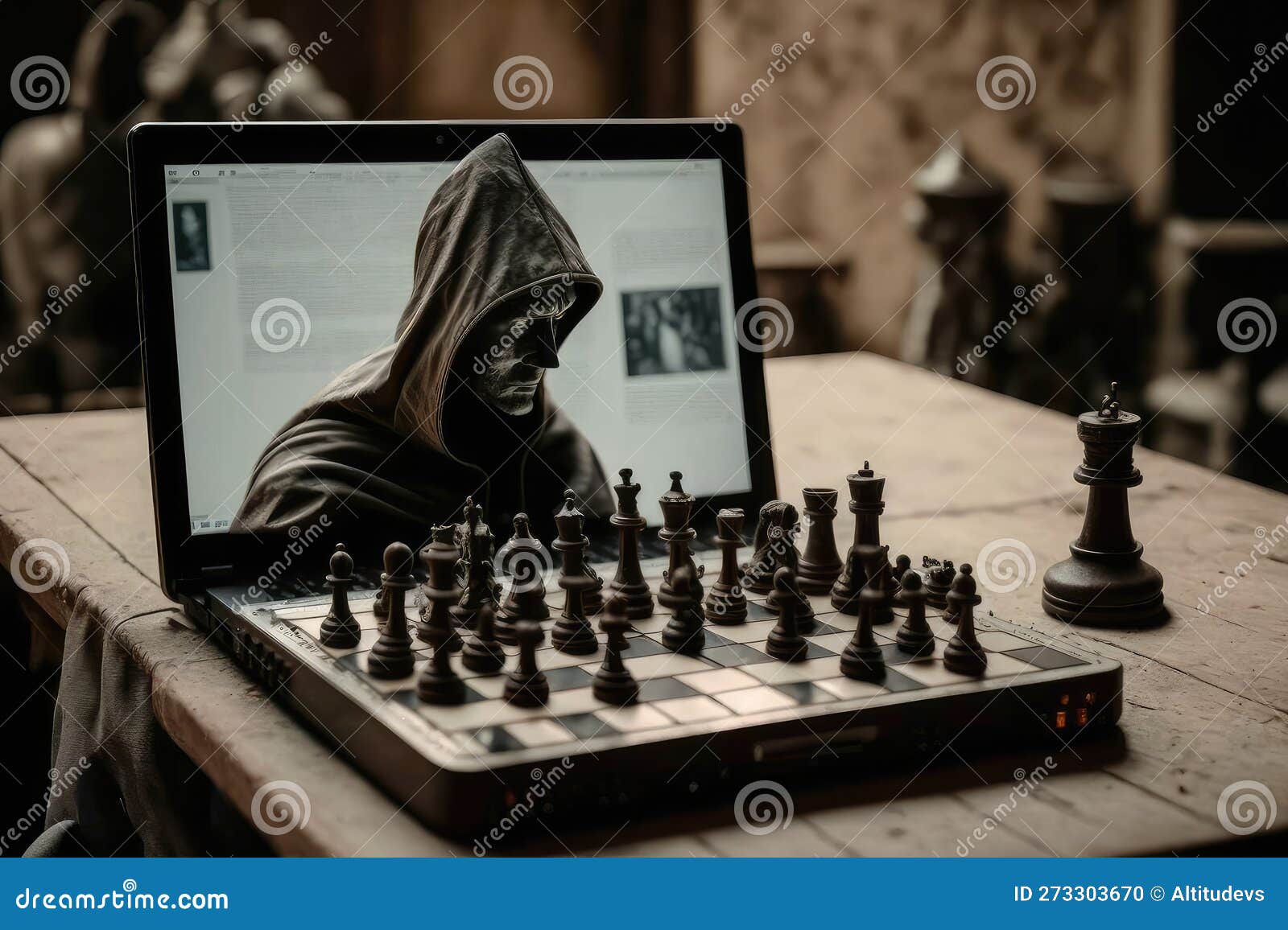 A Computer, Learning How To Play Chess after Being Shown Countless ...