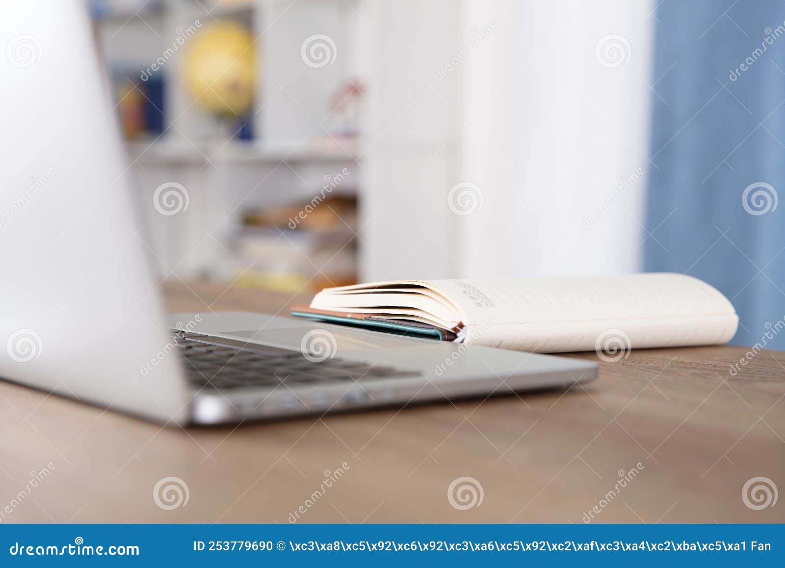 Computer Learning Scene in Office Stock Photo - Image of life, help ...