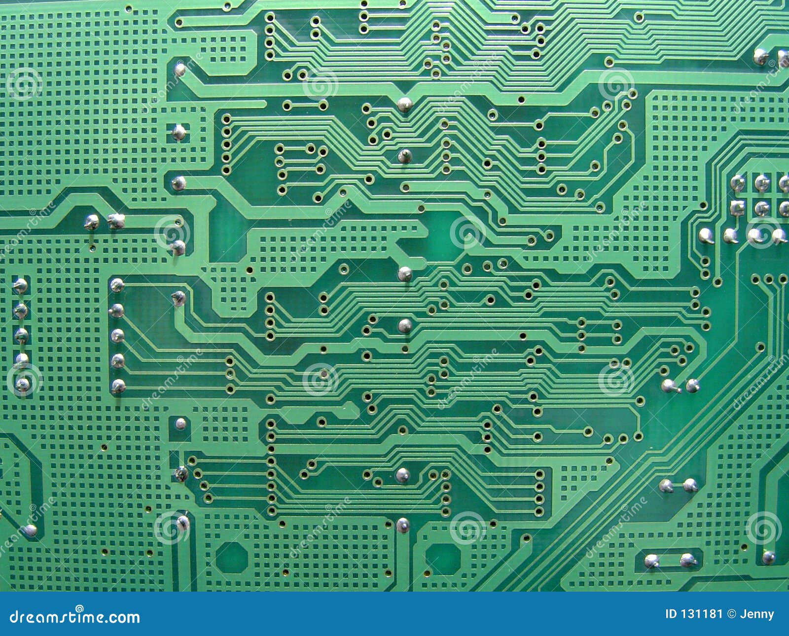 Computer-Leiterplatte stockbild. Bild von hauptplatine - 131181