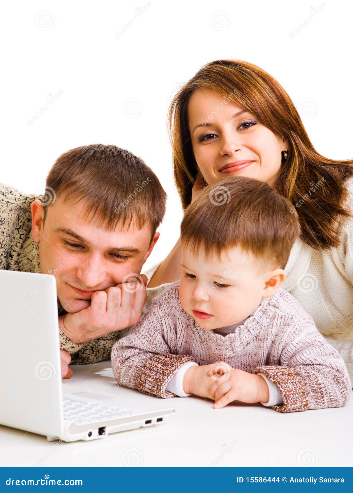 Computer life stock photo. Image of hiding, attractive - 15586444