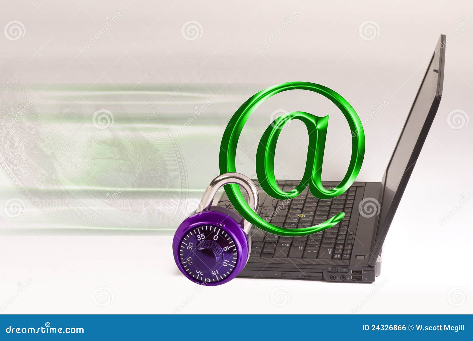 Computer locked up stock photo. Image of manager, application - 24326866