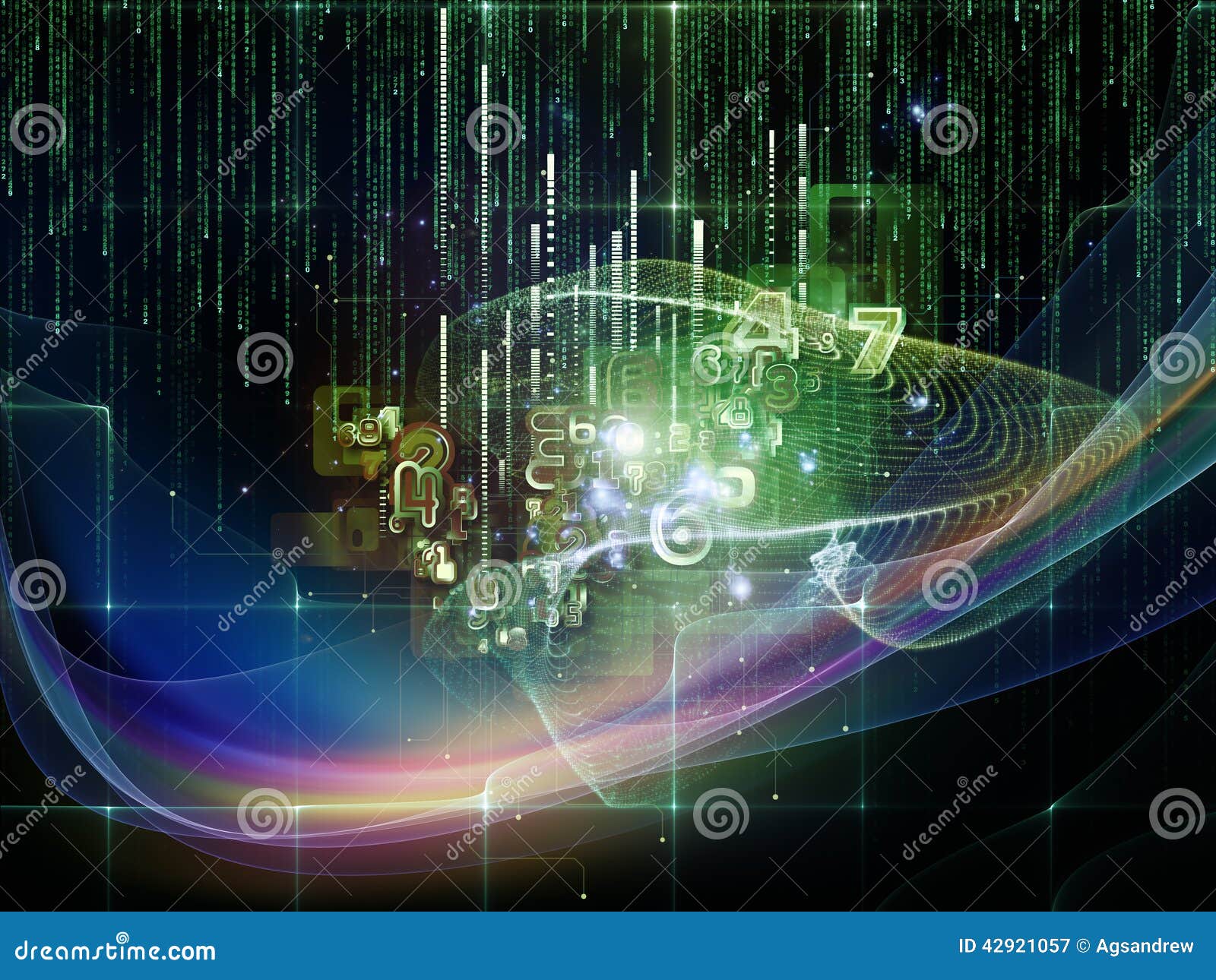 Computer Logic stock image. Image of composition, communication - 42921057