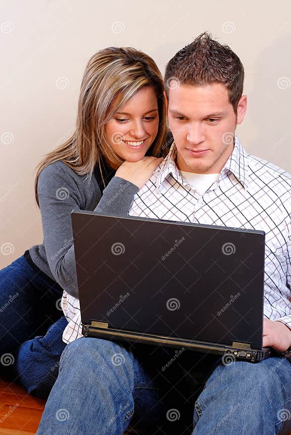 Computer Love stock image. Image of beautiful, carefree - 3980673