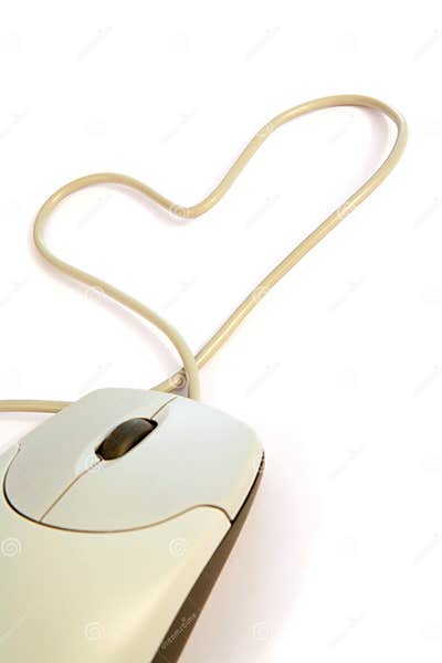 Computer lover 1 stock photo. Image of love, internet, heart - 422184