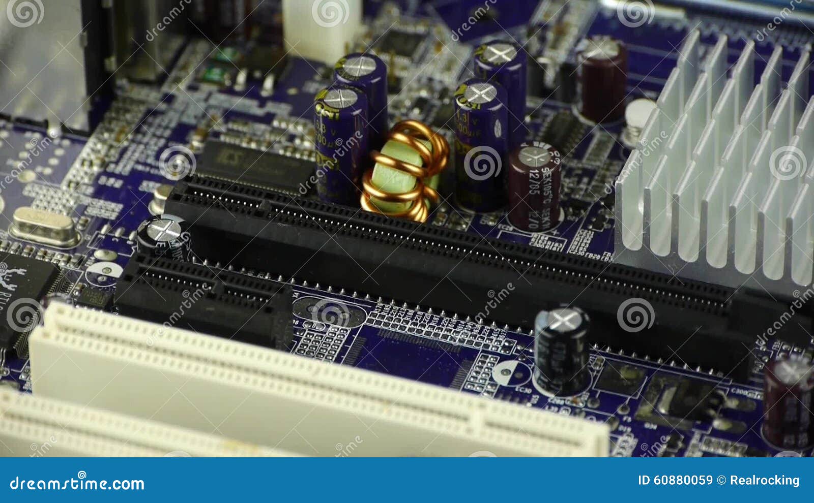 Computer Main Board,assembly Circuit. Stock Video - Video of cyber ...