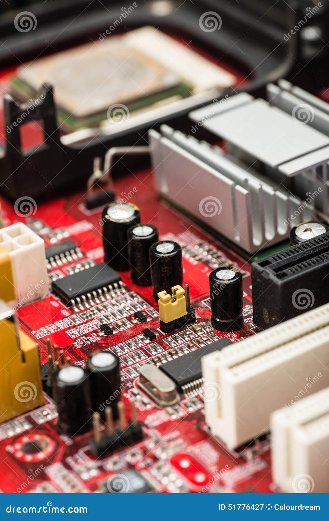 Computer main board stock image. Image of computer, abstract - 51776427