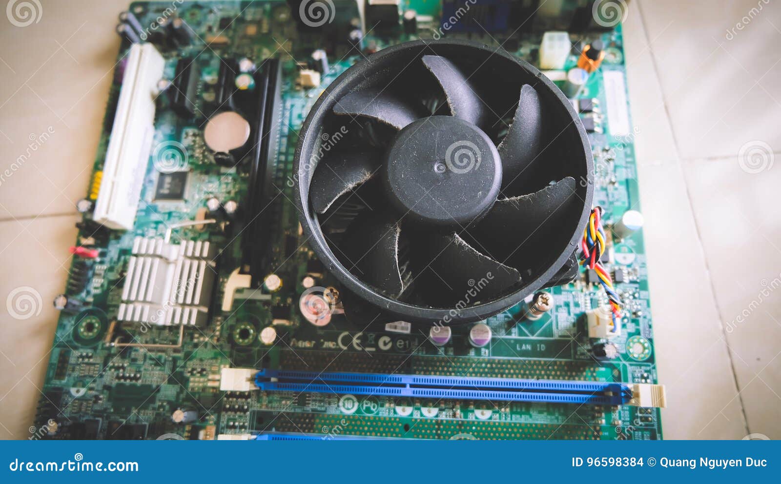 Computer Mainboard editorial stock image. Image of artificial - 96598384