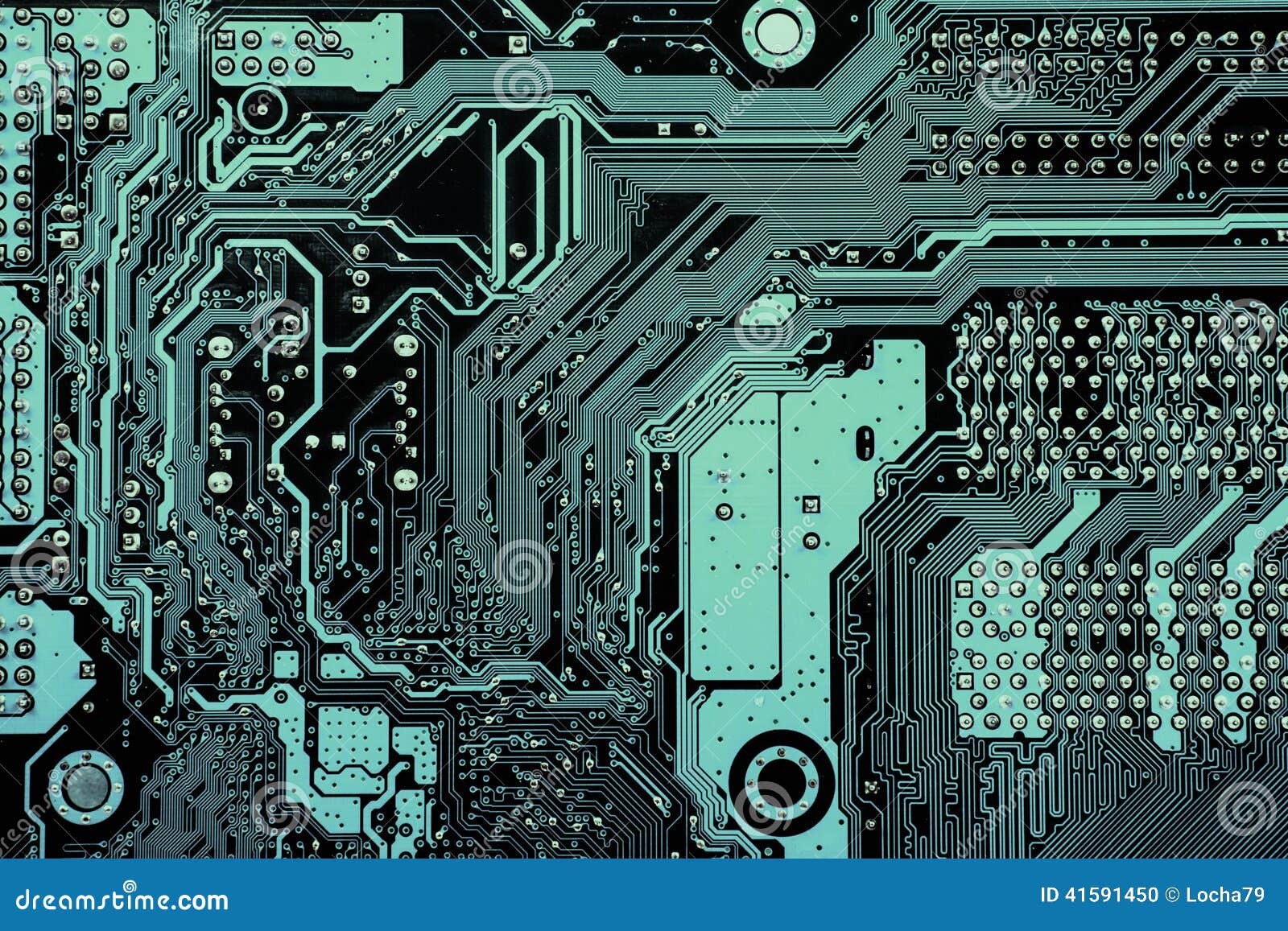 Computer mainboard stock illustration. Illustration of boarding - 41591450