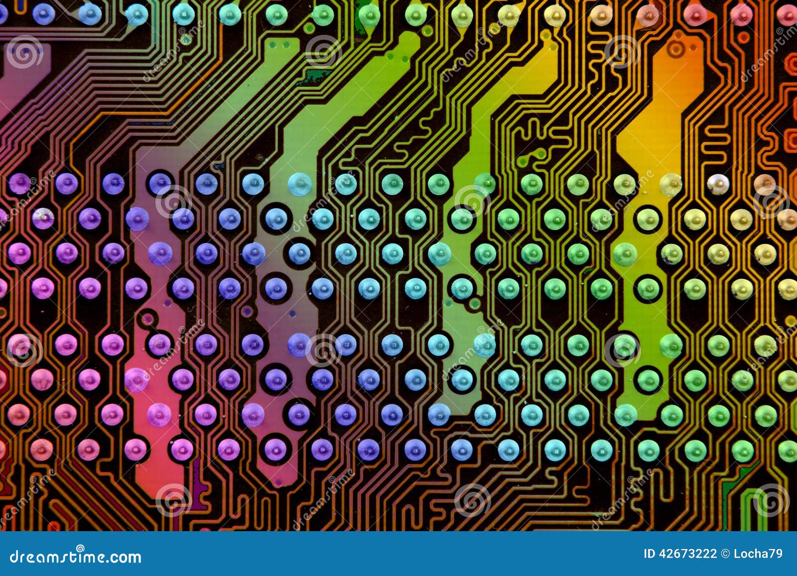 Computer mainboard stock illustration. Illustration of high - 42673222