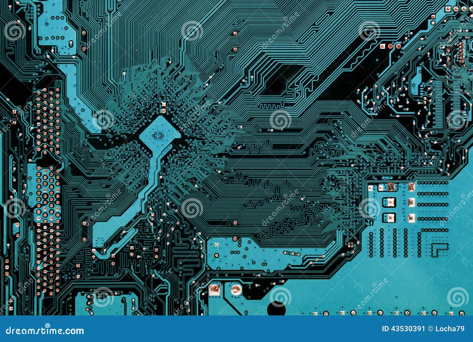 Computer mainboard stock image. Image of connection, electric - 43530391
