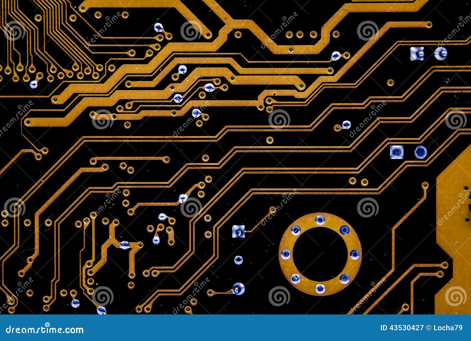 Computer mainboard stock image. Image of electronics - 43530427