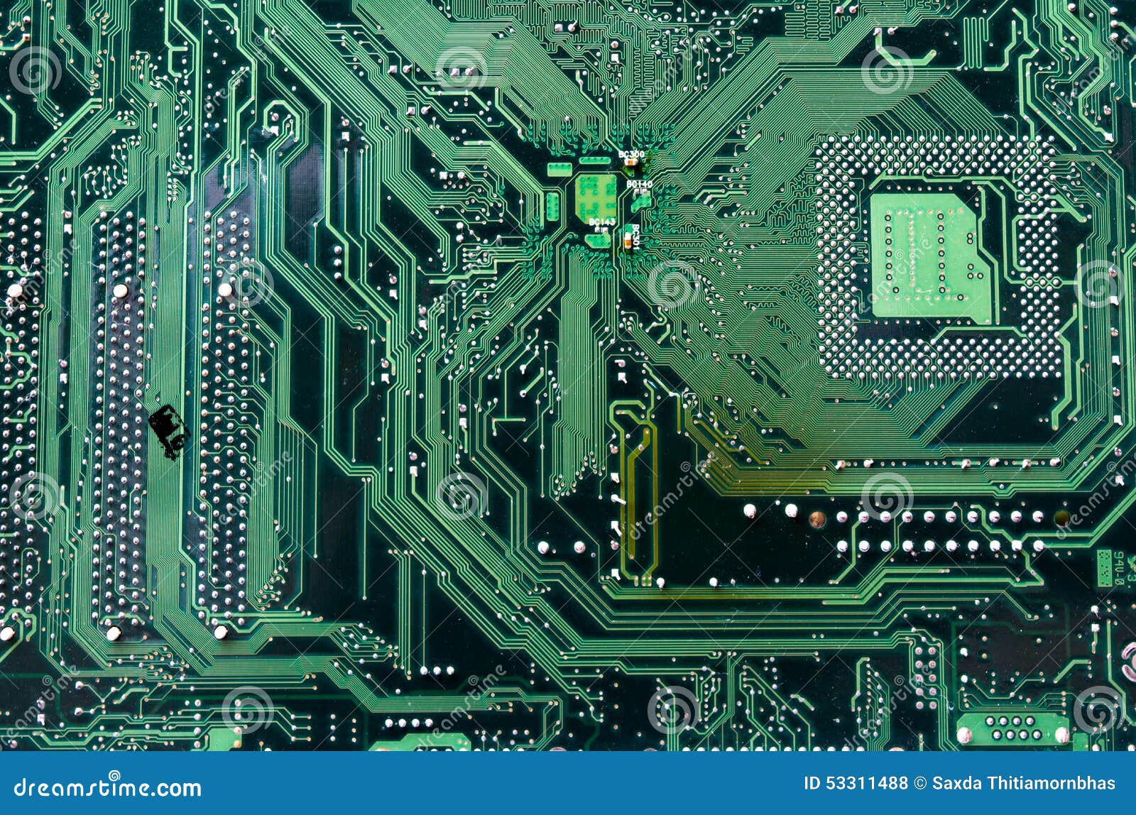 Computer mainboard stock photo. Image of digital, electric - 53311488