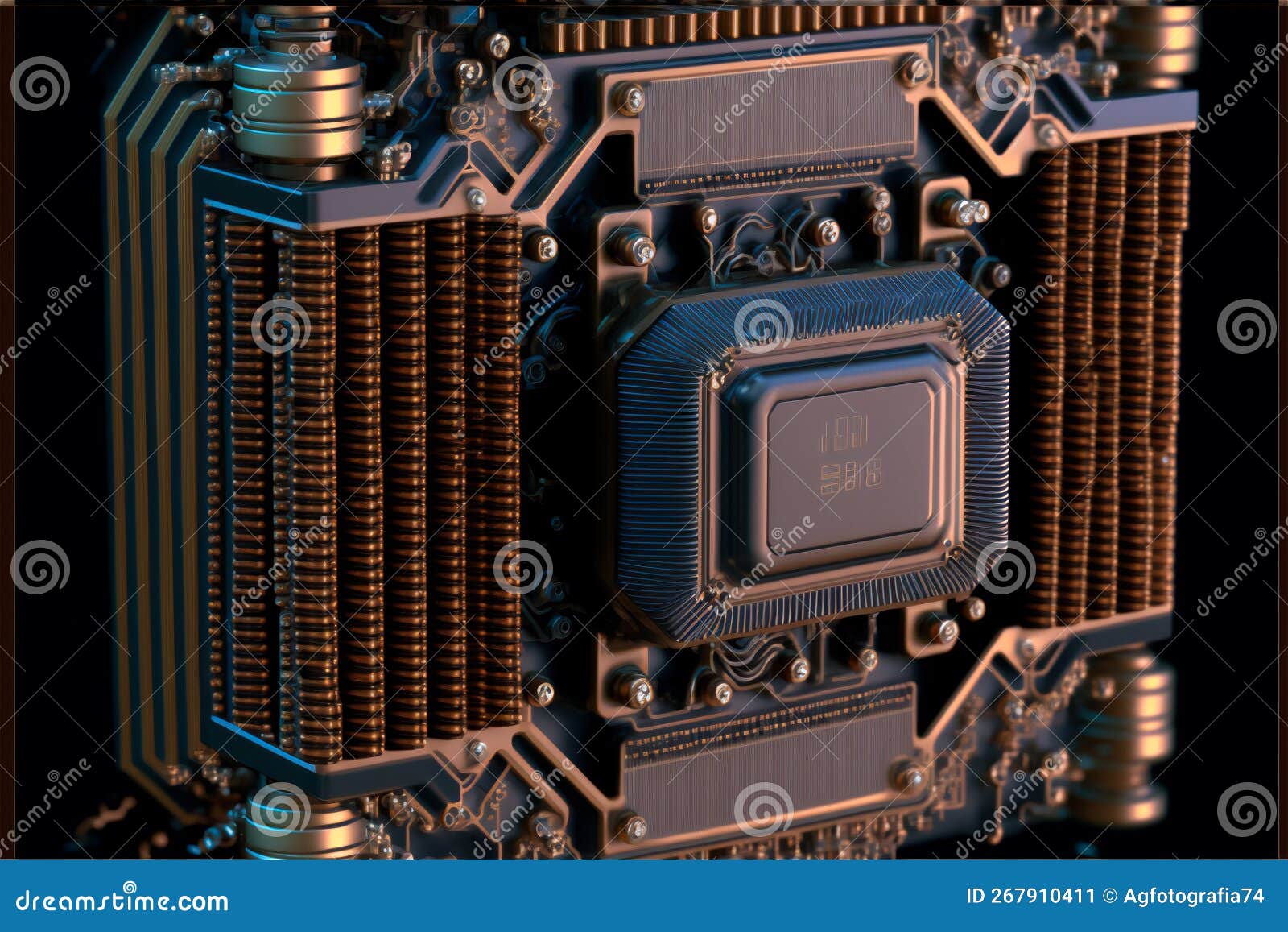 Microelectronics Engineer Designing New Chips Royalty-Free Stock ...