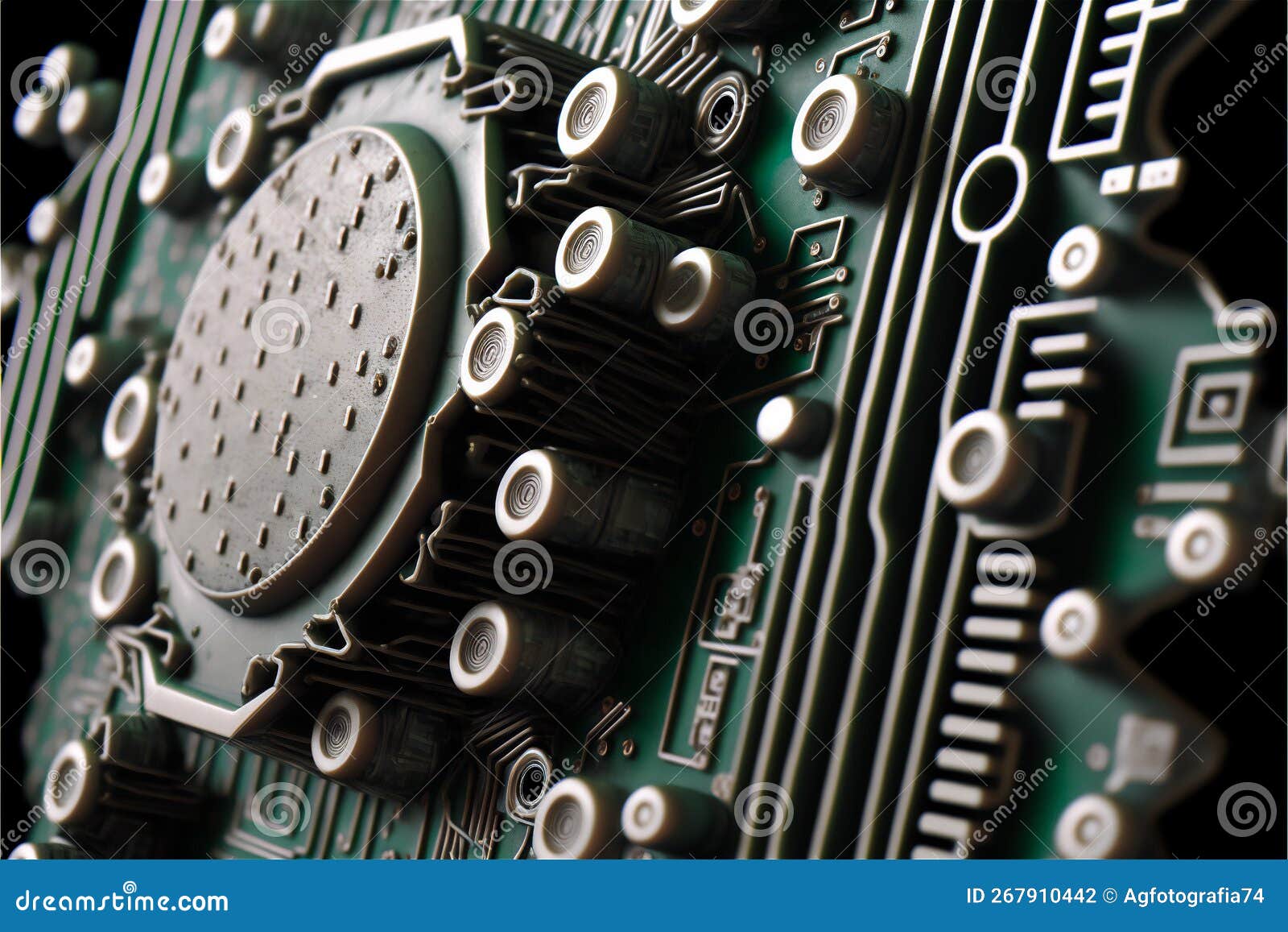 Microelectronics Engineer Designing New Chips Royalty-Free Stock ...