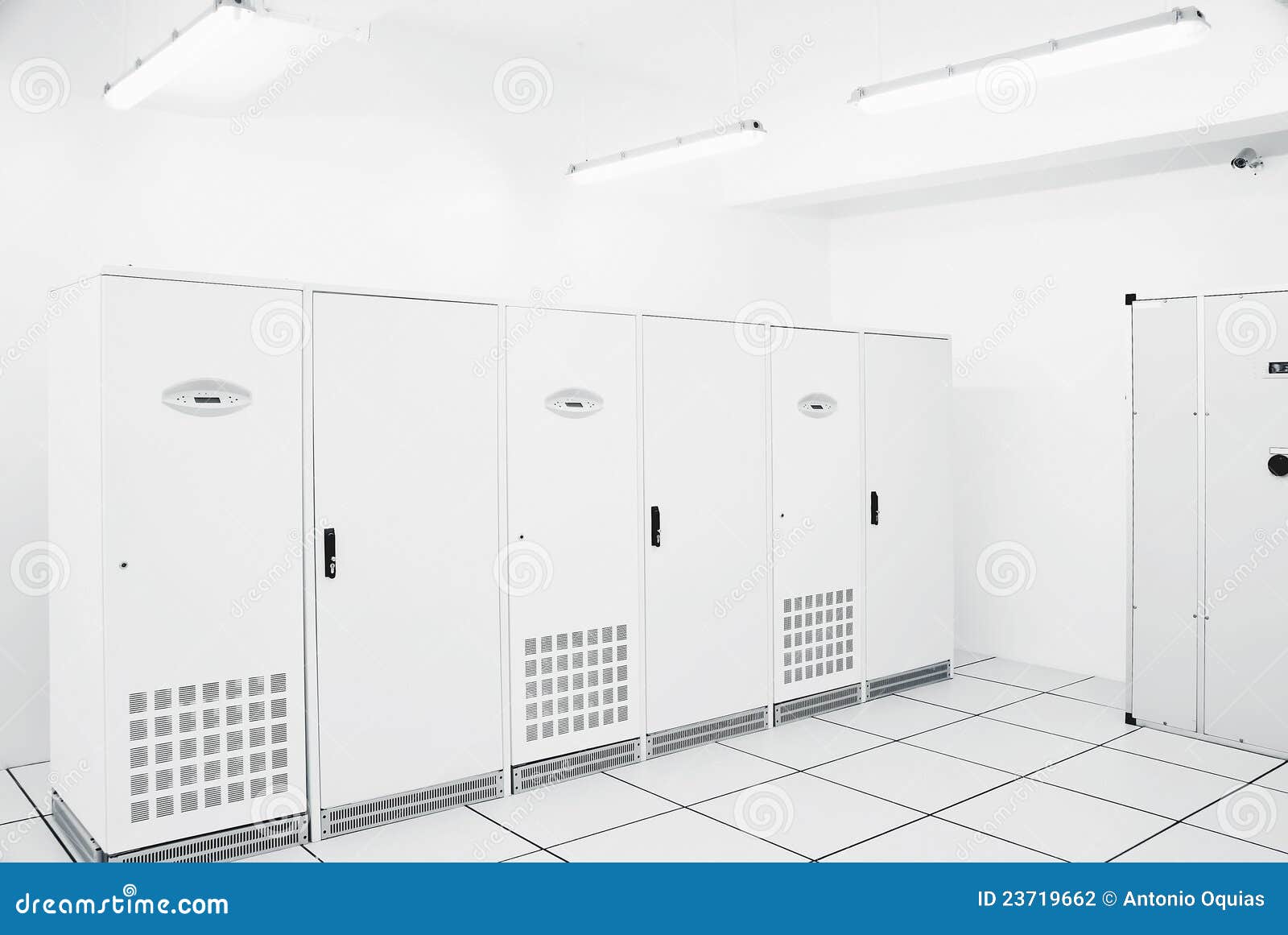 Computer Mainframe stock photo. Image of office, room - 23719662