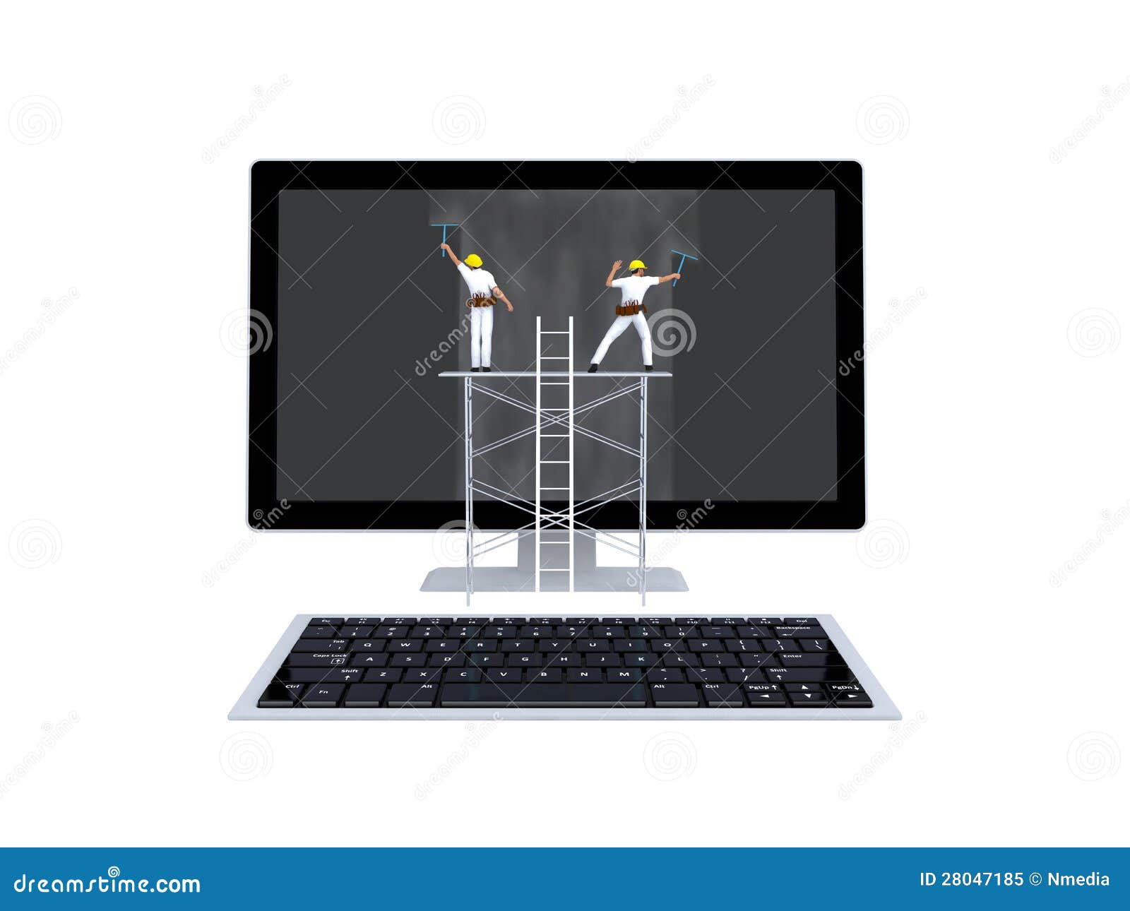 Computer Maintenance Cpu Overheating Motherboard Royalty-Free Stock ...