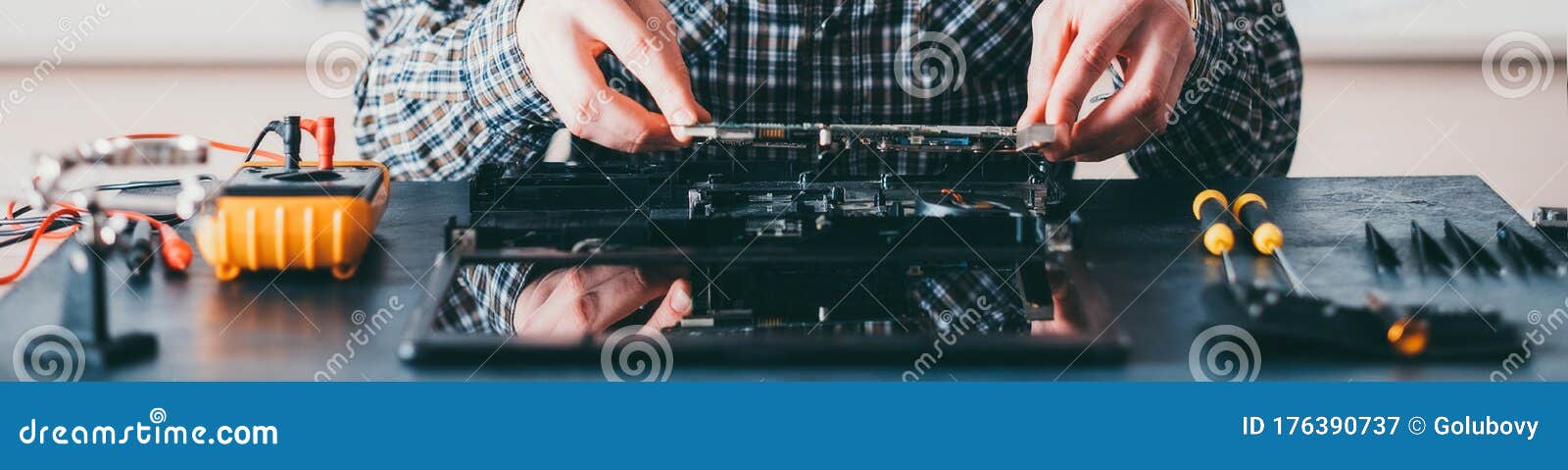 Computer Maintenance Cpu Overheating Motherboard Royalty-Free Stock ...