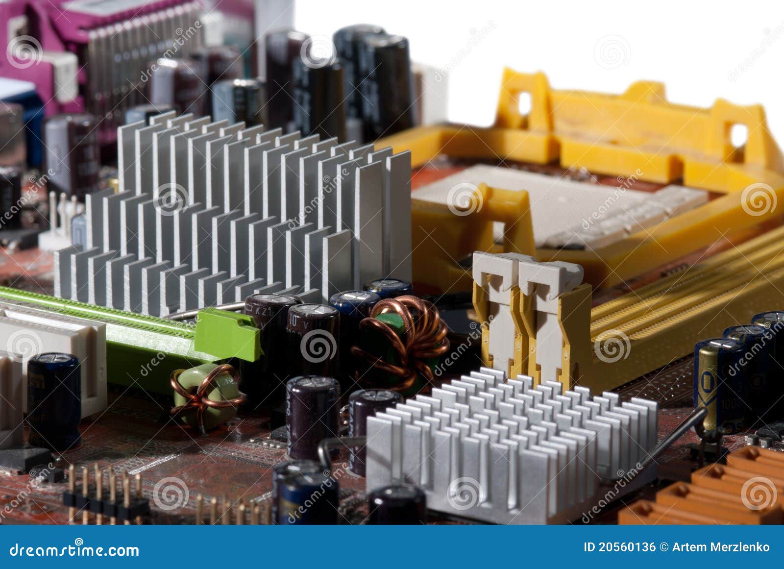 Computer Matrix Background Art Design. Digits On Screen. Abstract ...