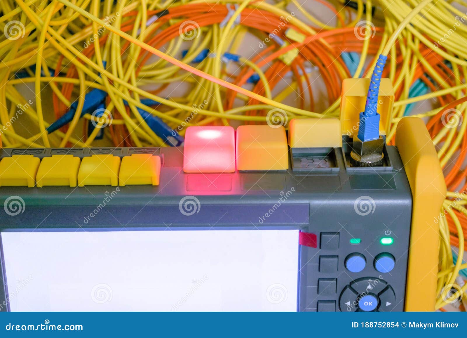 Computer Measuring Device. Optical Signal Level Measurement Using ...