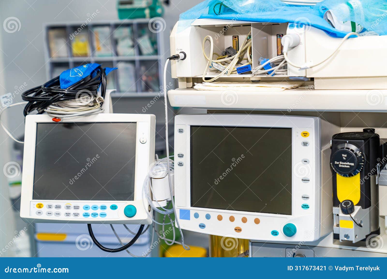 Computer Medicine Devices. Modern Medical Technologies Stock Image ...