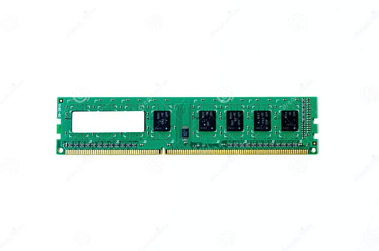 Computer Memory Card Close Up Memory Socket on Board Computer Server Stock Photo - Image of ...