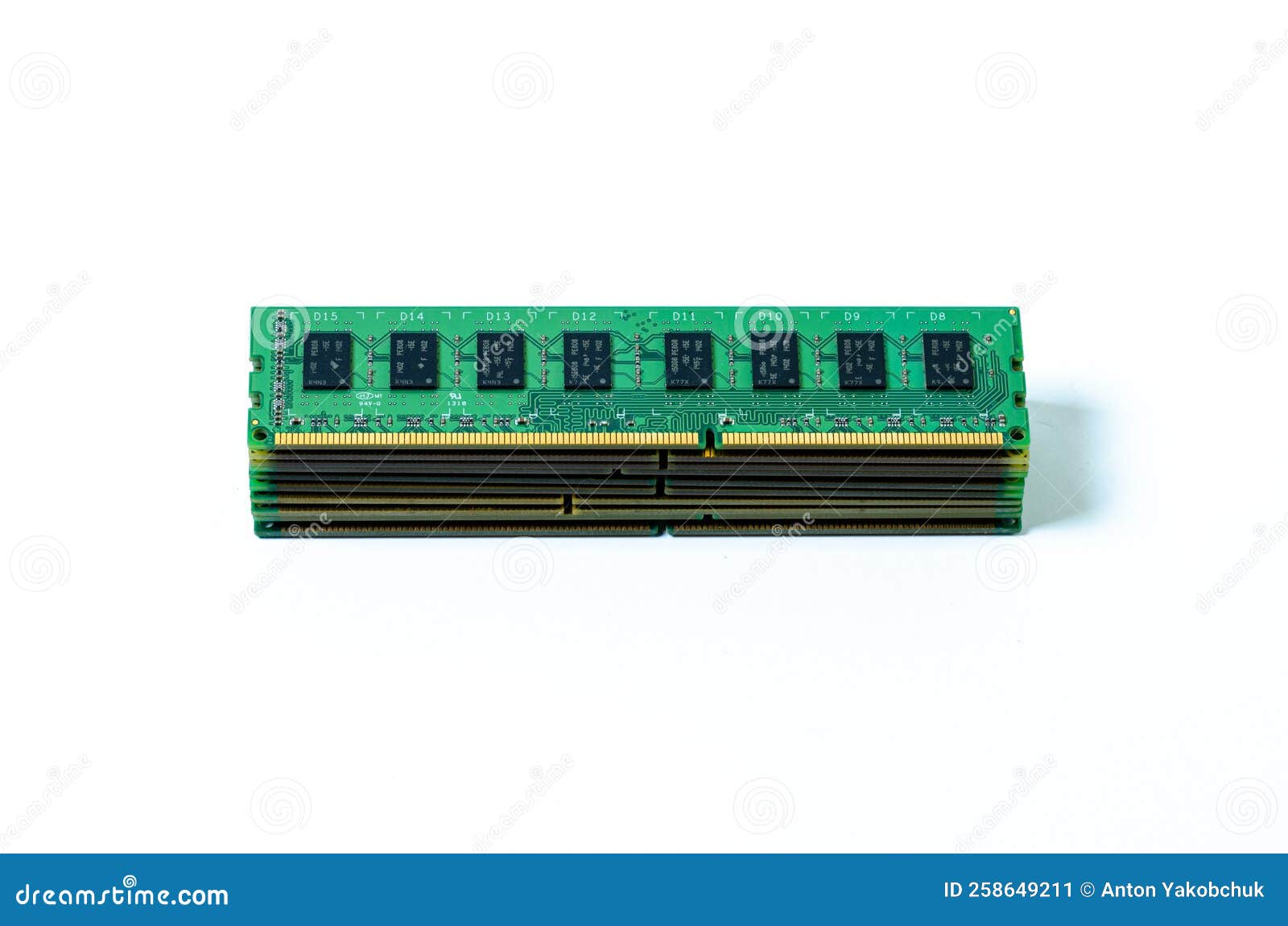 Computer Memory Card Close Up Memory Socket on Board Computer Server ... Computer Memory Card Close Up Memory Socket on Board Computer Server ...