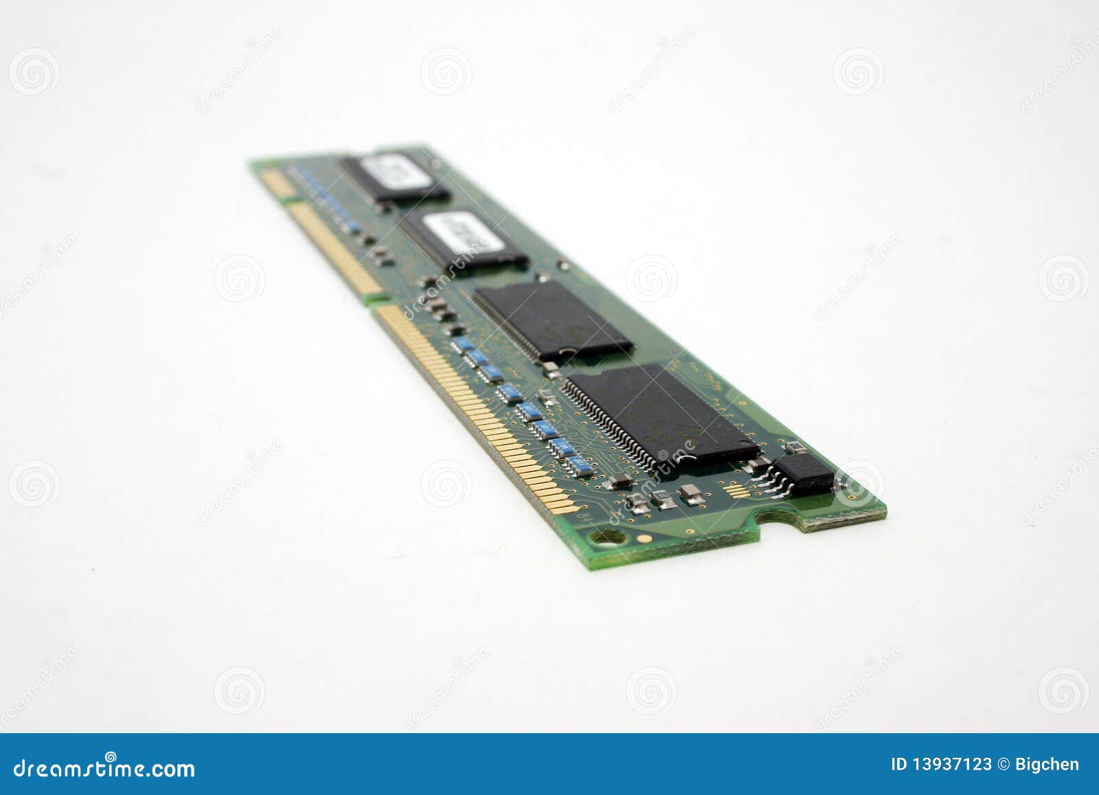 Computer memory chip. stock image. Image of erom, memory - 13937123