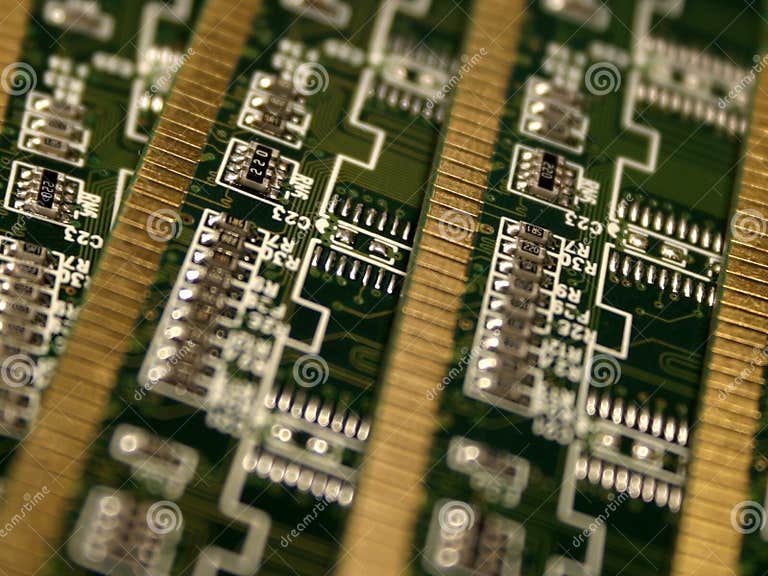 Computer Memory Modules III Stock Photo - Image of texture, chip: 20302