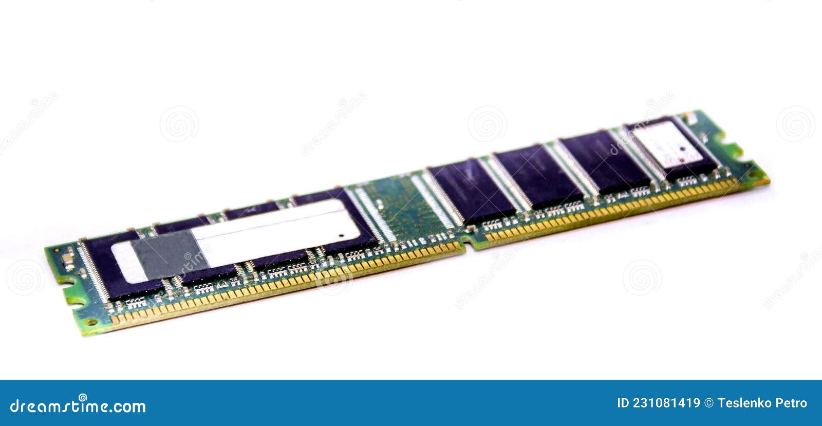 Computer memory RAM stock image. Image of economy, electric - 231081419