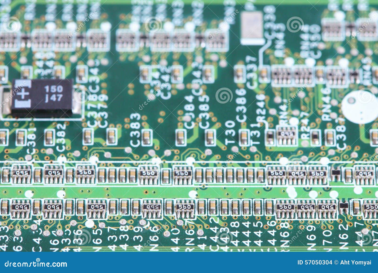 Computer Micro Circuit Board Stock Photo - Image of equipment ...